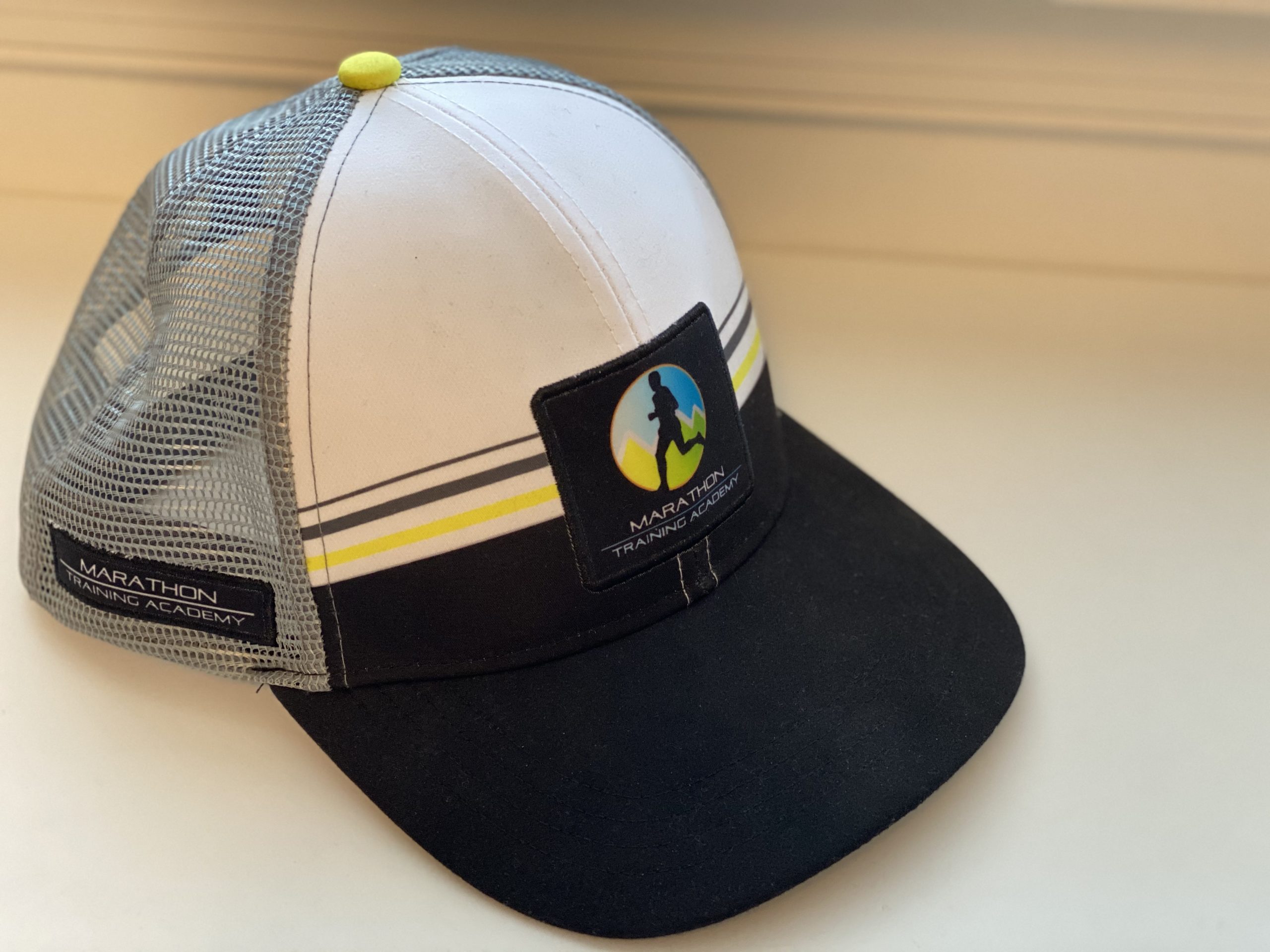 Black MTA Trucker Hat – Marathon Training Academy