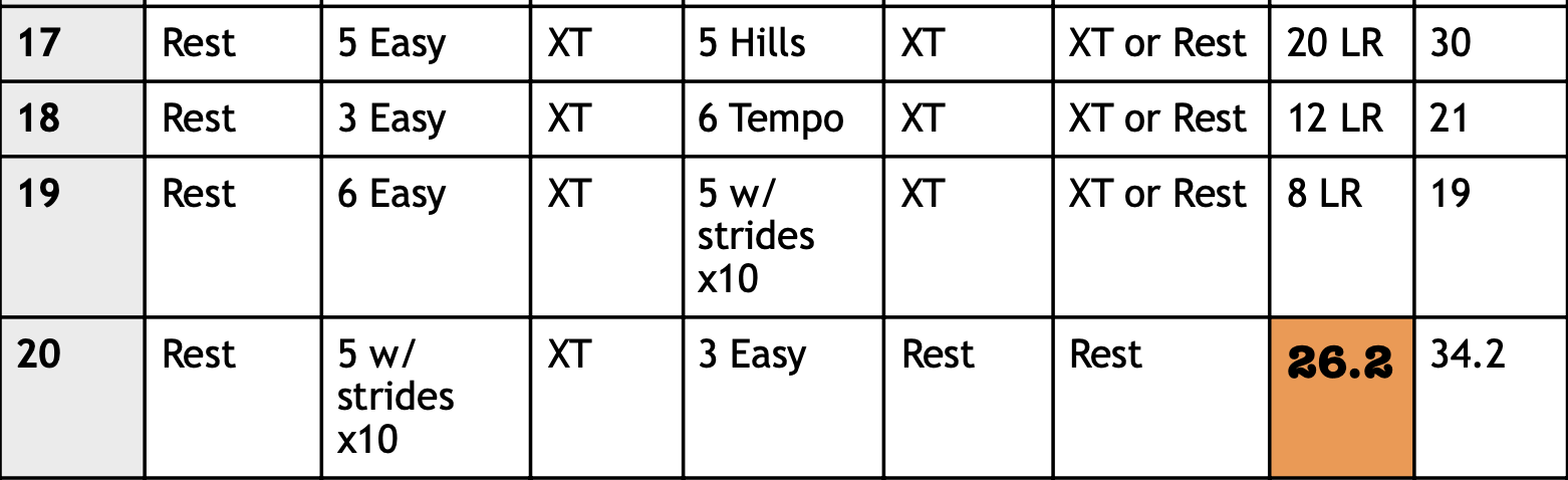 The Art of the Taper | Marathon Training Academy